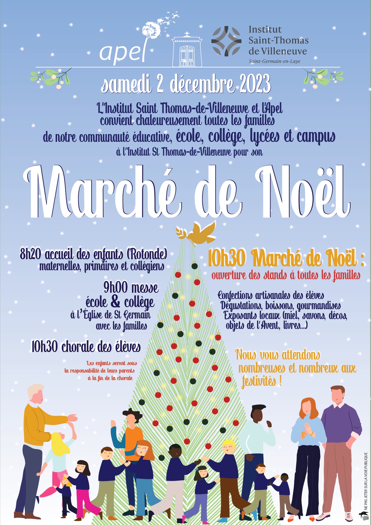 C'est bientôt Noël - École