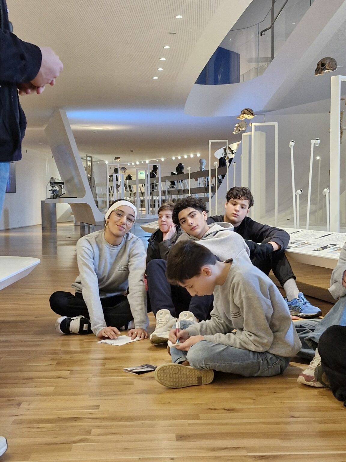 Les 3èmes au Musée de l'Homme - Collège