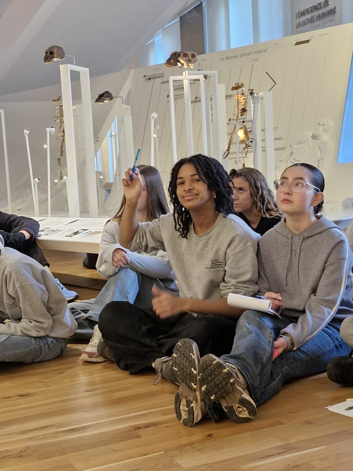 Les 3èmes au Musée de l'Homme - Collège