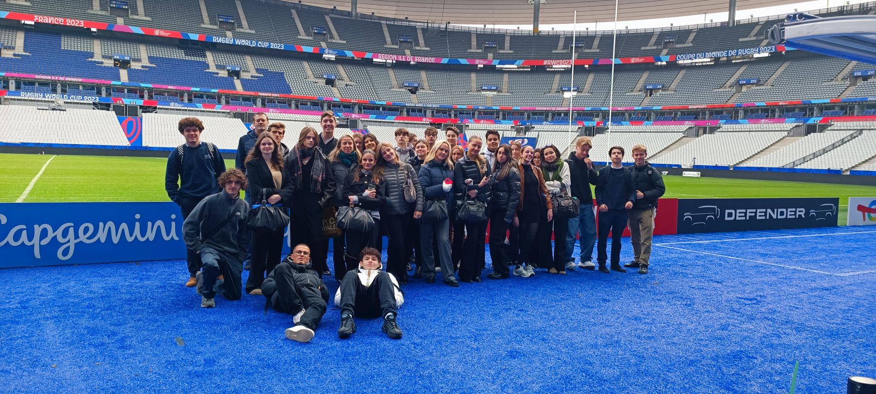 les TSTMG Mercatique au Stade de France - Lycée Général et Technologique