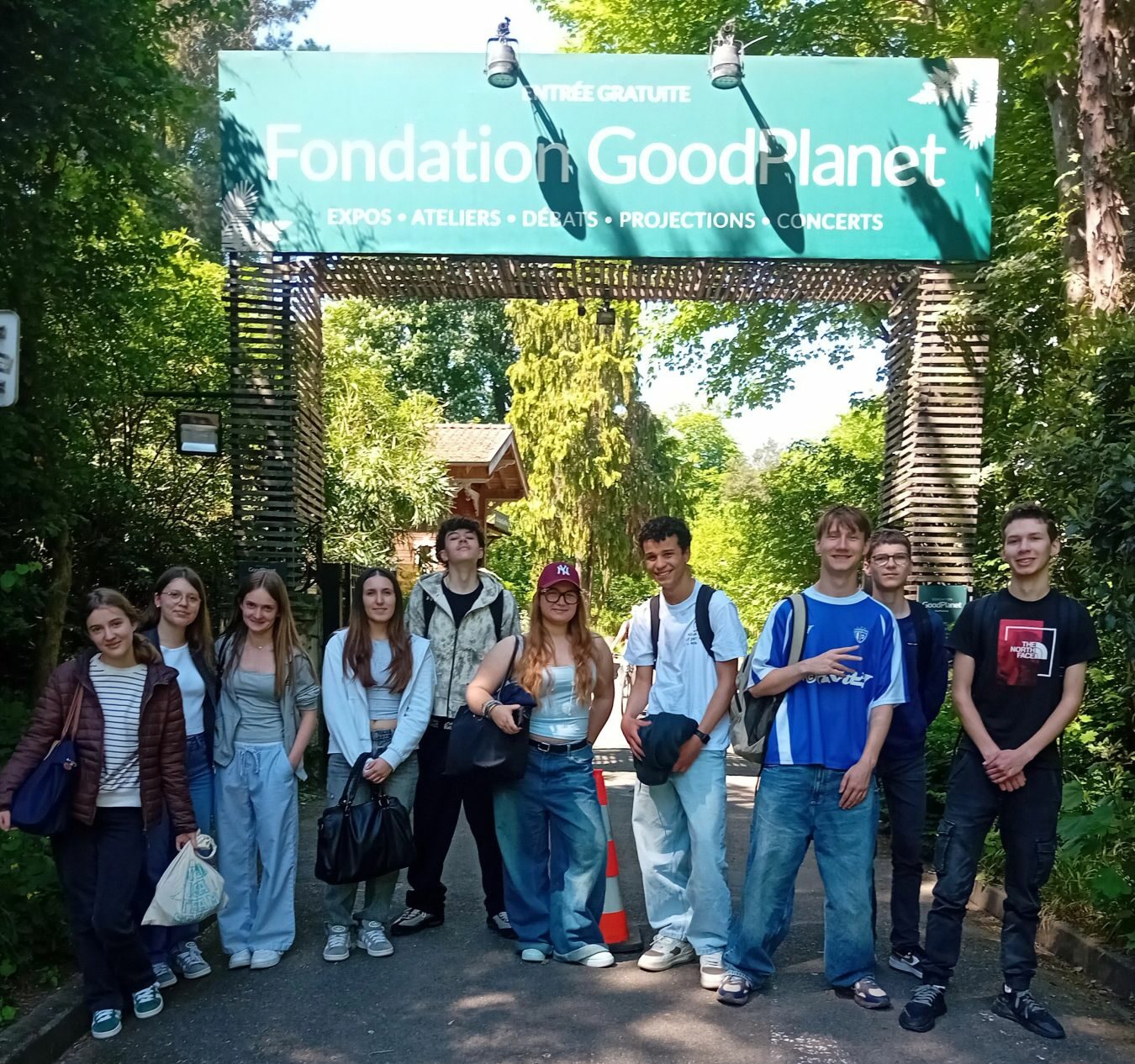 Sortie à la Fondation Goodplanet - Lycée Général et Technologique